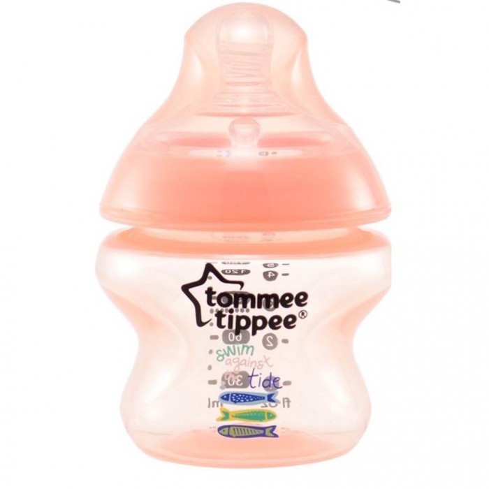 Tommee Tippee 5oz Bottle - Peach Fish - Loosepack (No Box) | Shopee ...