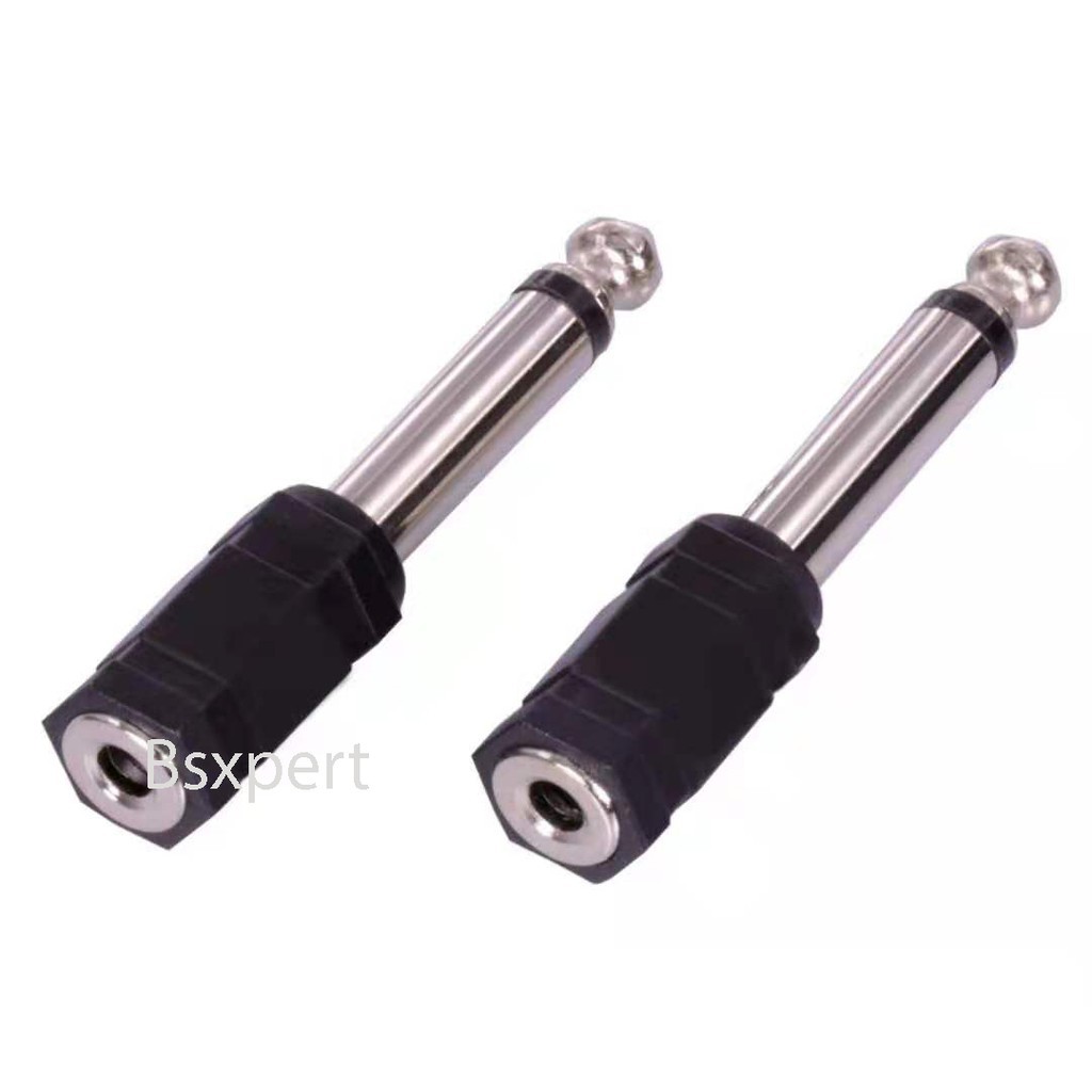 6.3mm Mono Plug to 3.55mm Mono Socket ( 1 pcs ) | Shopee Malaysia