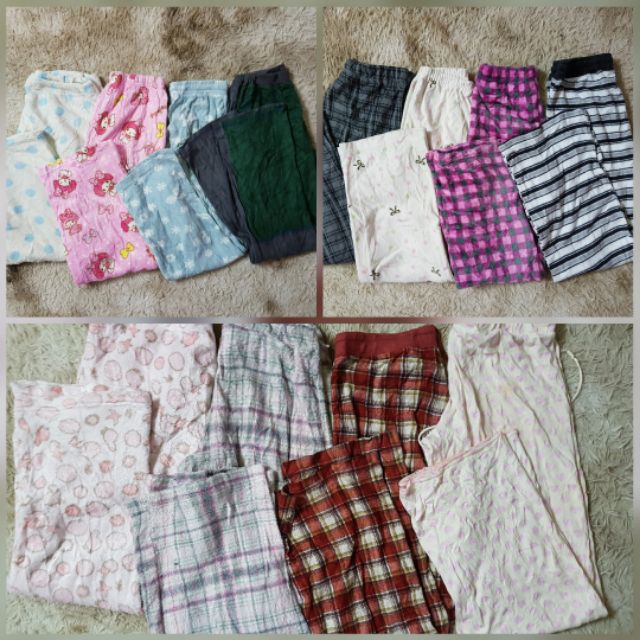 😱😱CLEARANCE STOCK [10 HELAI RM19] Seluar Tidur Baldu Dewasa GRED A ...