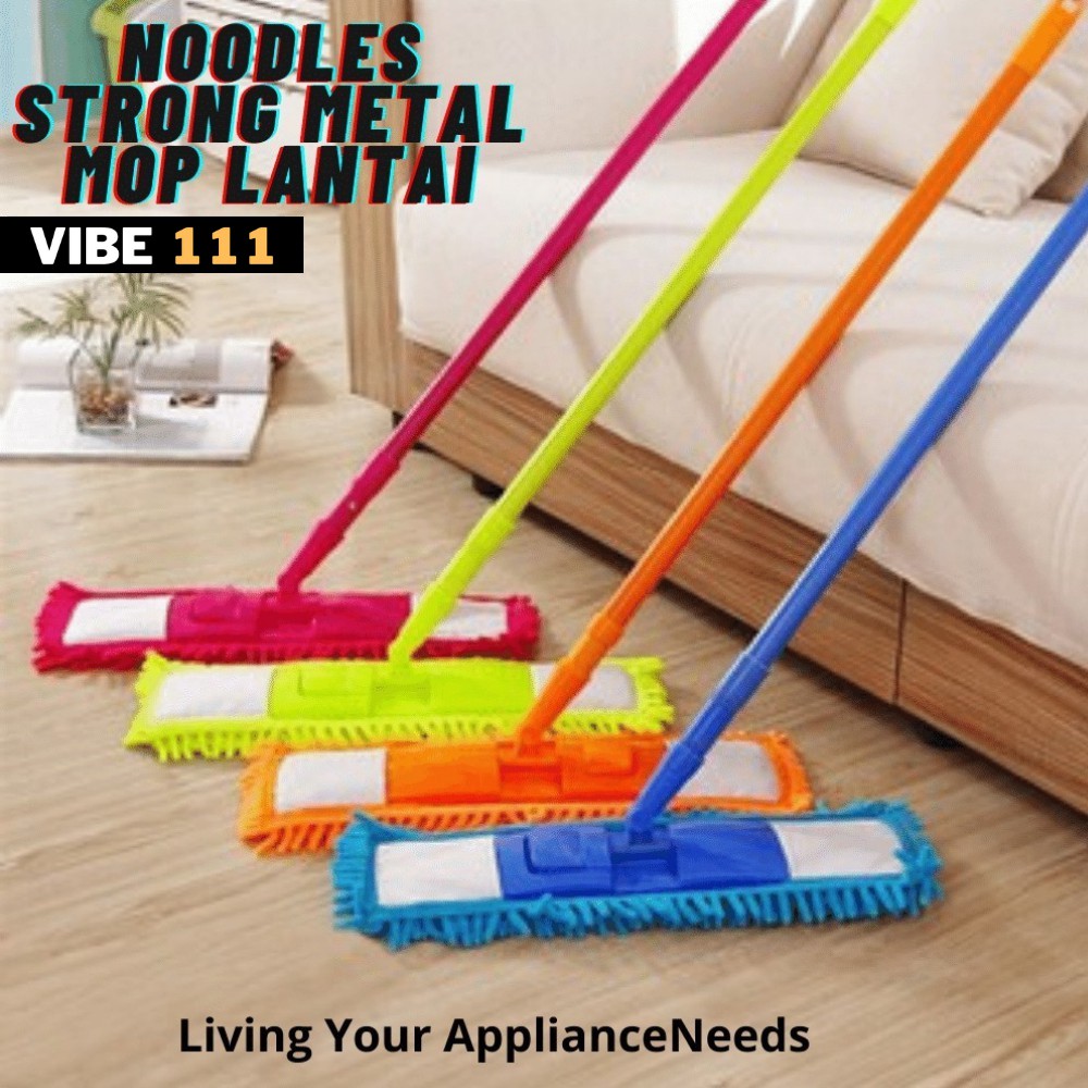 Magic Microfiber Noodle Dust Mop Telescoping Pole Floor Easy Clean ...