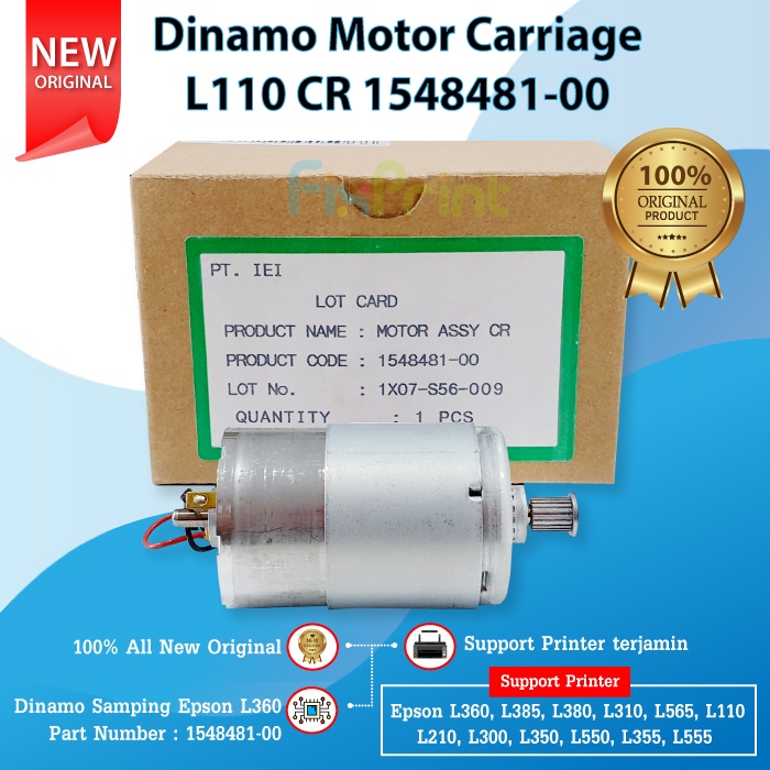 Epson Motor Dynamo L110 L210 L300 L350 L550 L355 L555 L120 New | Shopee ...