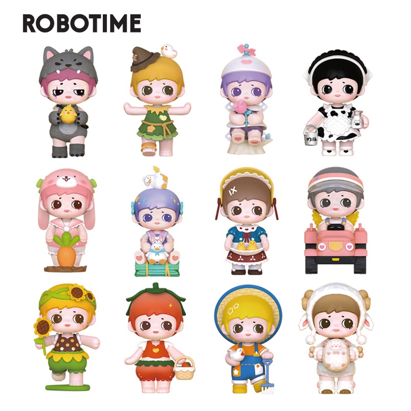 Robotime Rolife Yoola Pastoral Blind Box Dolls Model Toys for Children ...