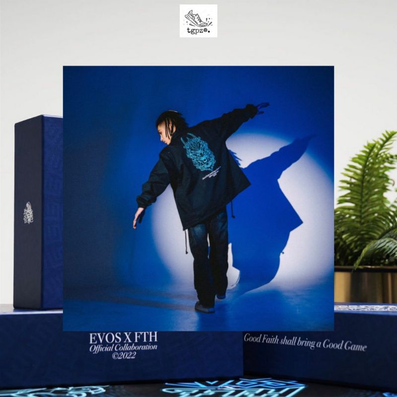 Fth x EVOS ESPORTS Vol 2 Coach Jacket "Good Faith Shall Bring Good Game ...