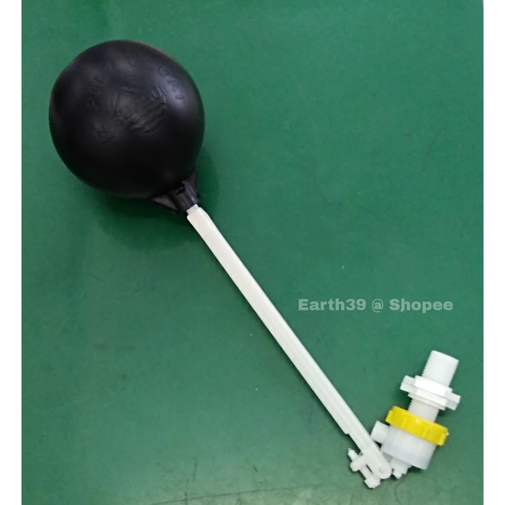 PVC Float Valve ½" with Poly Float Ball ½" for Toilet Cistern | Shopee ...