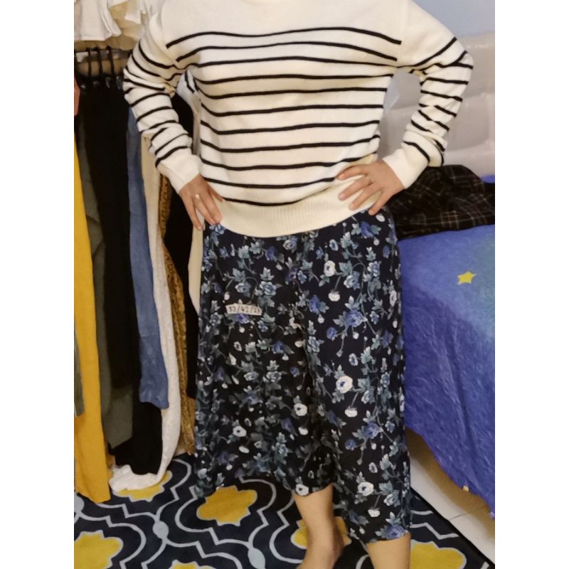 🌐BUTIK ONIE🌐 CULLOTES PANT PRINTED - BALE PREMIUM JAPAN | Shopee Malaysia