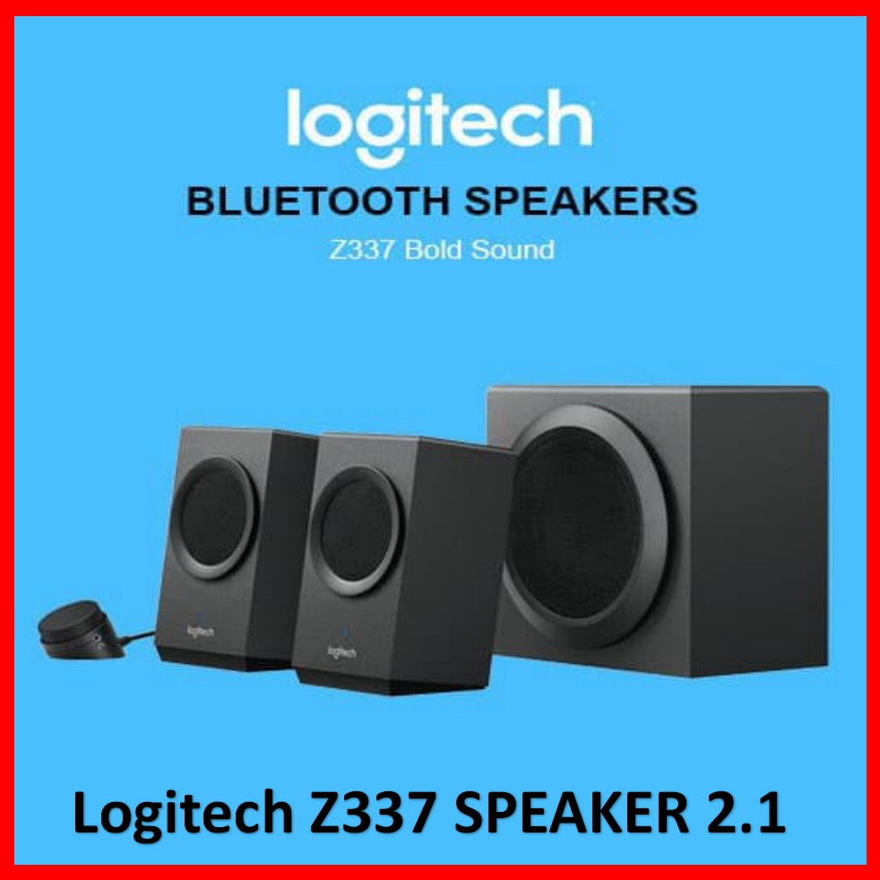 Logitech Z337 Speaker System Bold Sound with Bluetooth | Shopee Malaysia