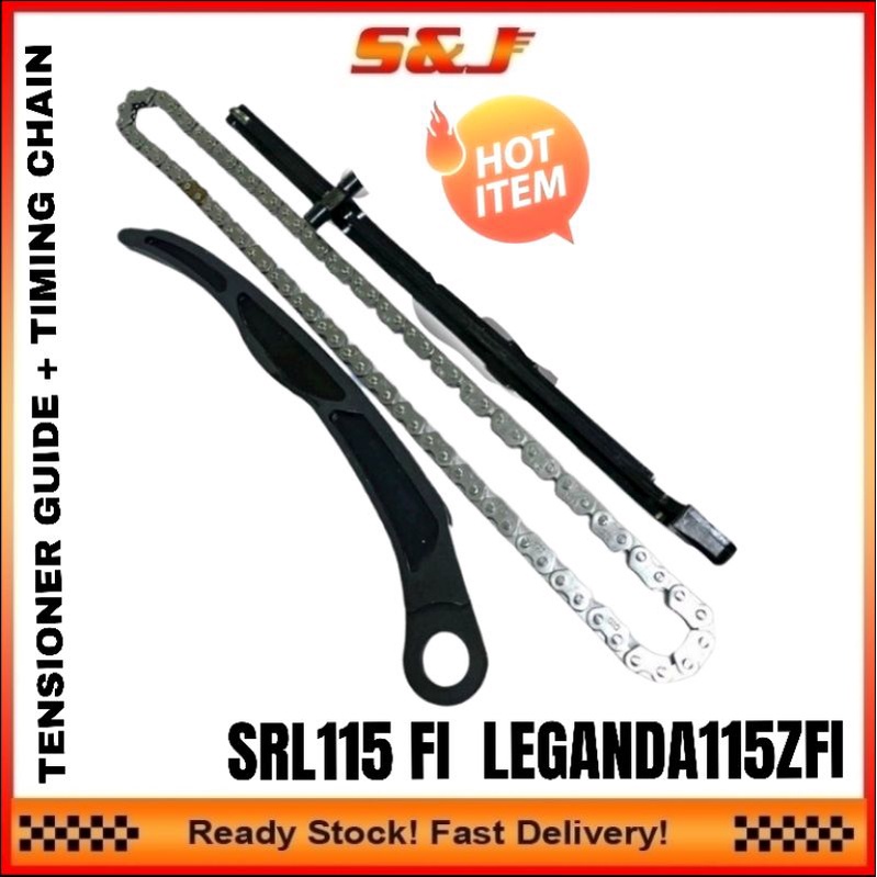 YAMAHA SRL115 FI LAGENDA115 FI SRL115FI CHAIN TENSIONER GUIDE + TIMING ...