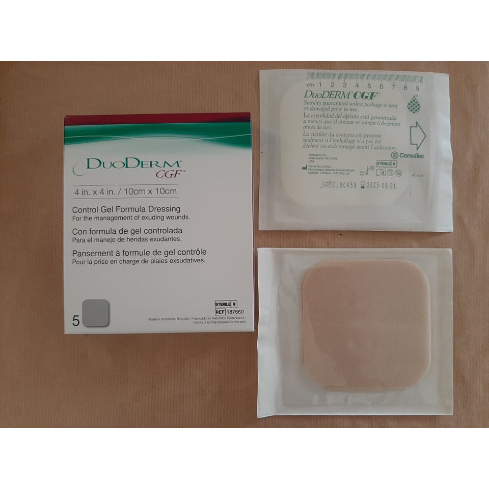 New Duoderm Wound Dressing Kit 🔥 Nasogastric Tube Tena Wet wipes Gloves ...