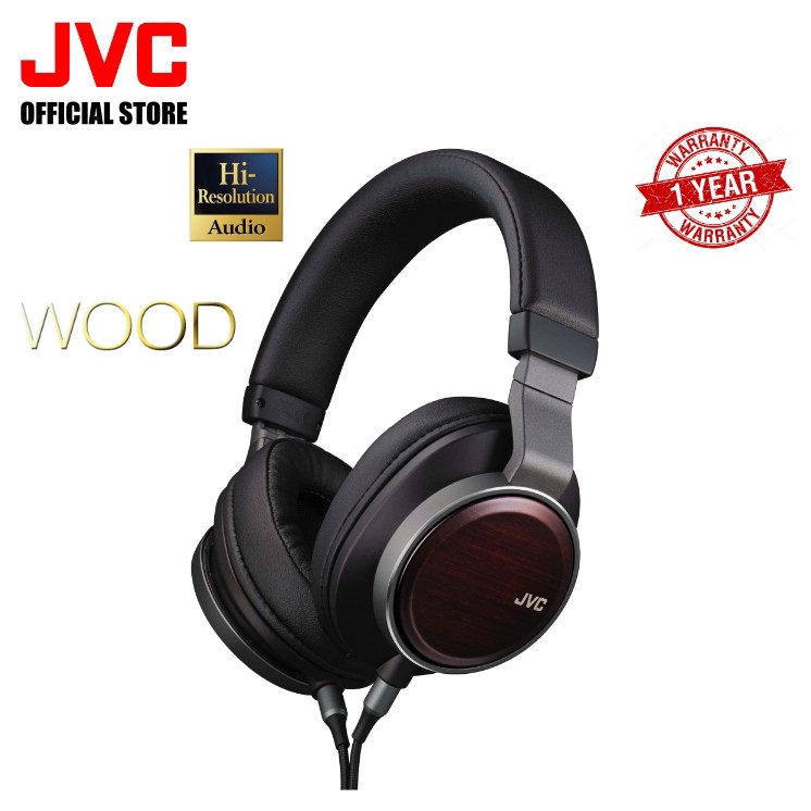 JVC High Res Wood Dome Headphone HA-SW02 | Shopee Malaysia