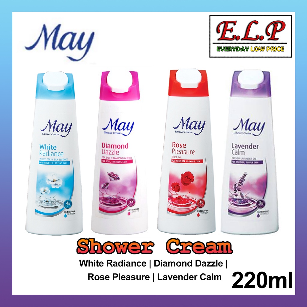 May Shower Cream 220ml | Shopee Malaysia