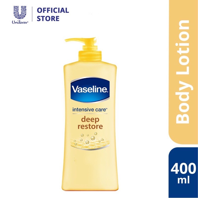 Vaseline Intensive Care Lotion Deep Restore (400ml) | Shopee Malaysia