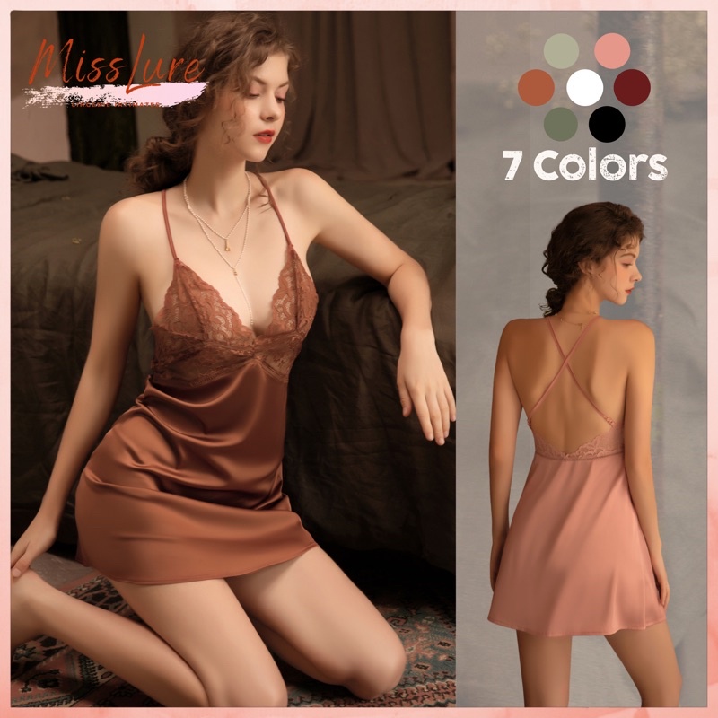 MissLure【LOCAL READY STOCK 】NEW SELENE Sexy Babydoll Lingerie Nightwear Night Dress Baju tidur ...