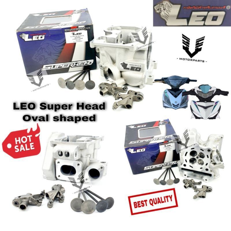 LC135/Y15ZR Superhead Oval Shape 22/25MM,23/26MM (Leo) With Rocker Arm ...