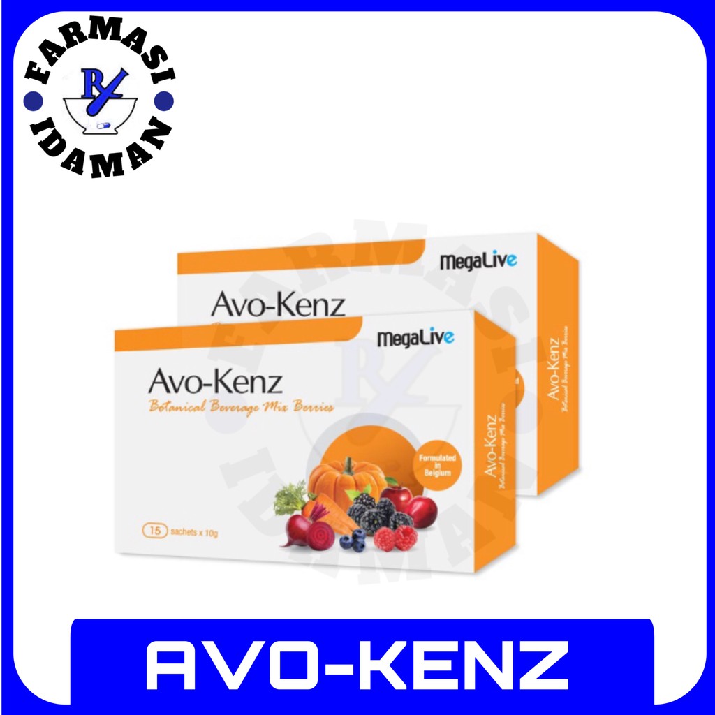 MegaLive Avo-Kenz (Botanical Beverage Mix Berries) | Shopee Malaysia
