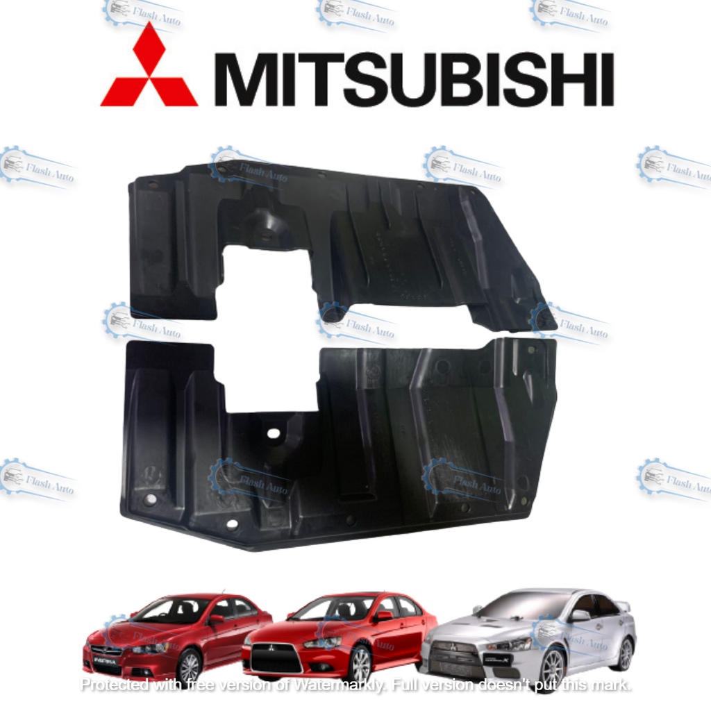 Mitsubishi (Lancer/Evo X/Inspira)Protective plate under the fuel tank ...