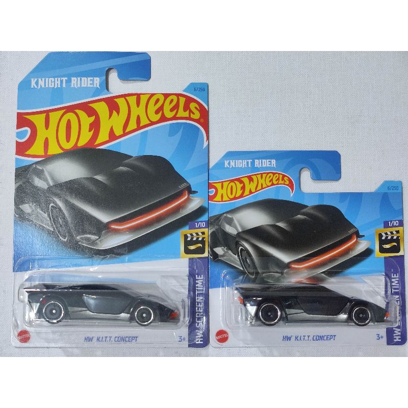 Hot Wheels Knight Rider KITT Concept - Case A & B 2023 Long / Short ...