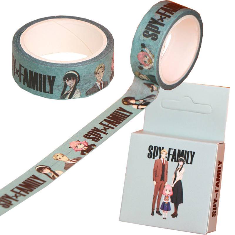 SPY×FAMILY Masking Tape Anime Washi Tape Decorative Adhesive Tape ...