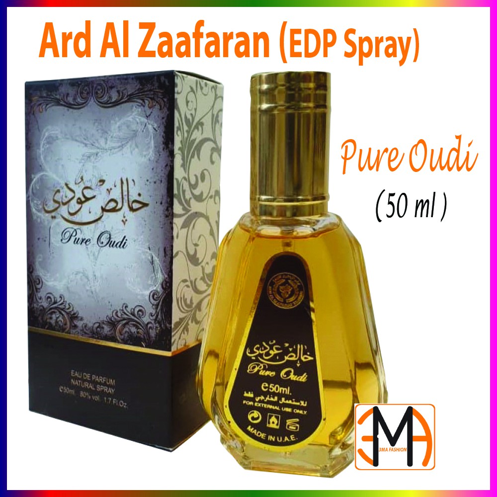 Pure Oudi by Ard Al Zaafaran Eau (EDP) 50 ml long lasting | Shopee Malaysia