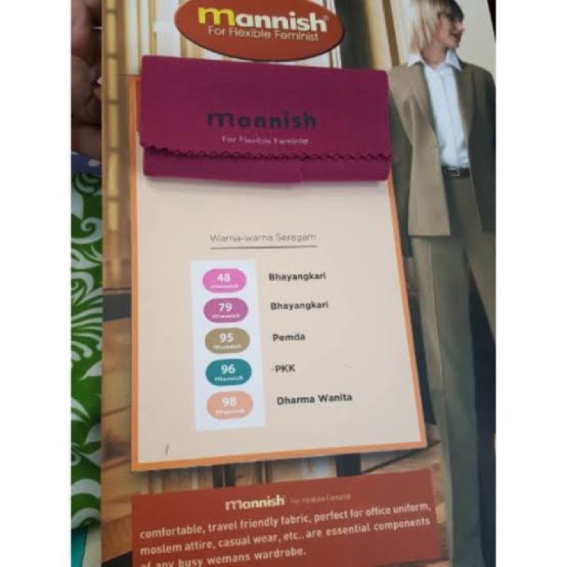 Mannish Roll Fabric (Special purchase for ROLLan) | Shopee Malaysia