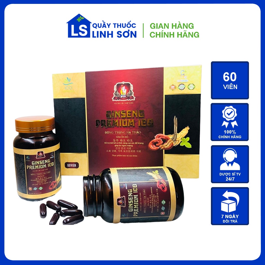 Ginseng Premium ICO helps nourish the body, increase resistance, and ...