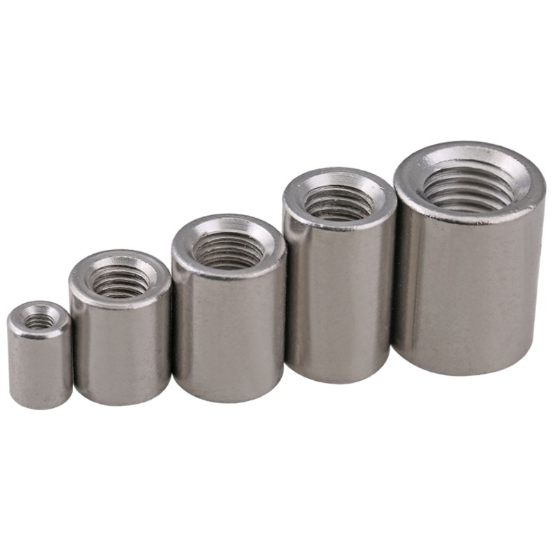 Long Round Connector Nuts A2 Stainless Steel Nut M6 M8 | Shopee Malaysia