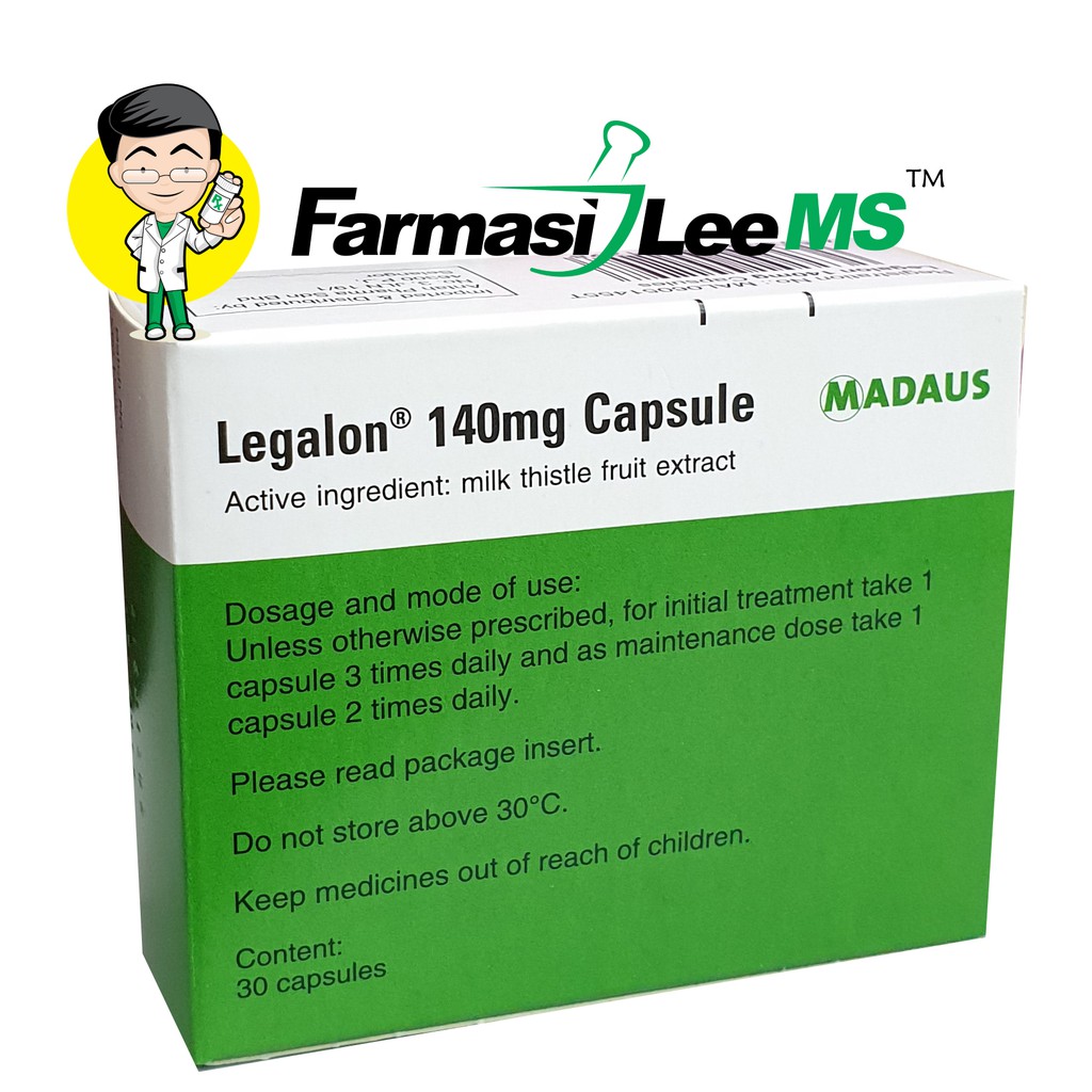 Legalon 140mg Capsule Milk Thistle 30s (Exp 05/2025) | Shopee Malaysia