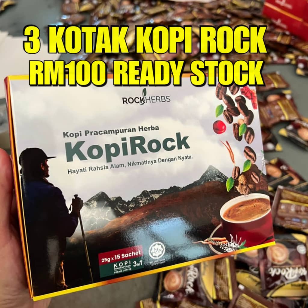 KOPI ROCK PAKEJ 3 KOTAK | Shopee Malaysia