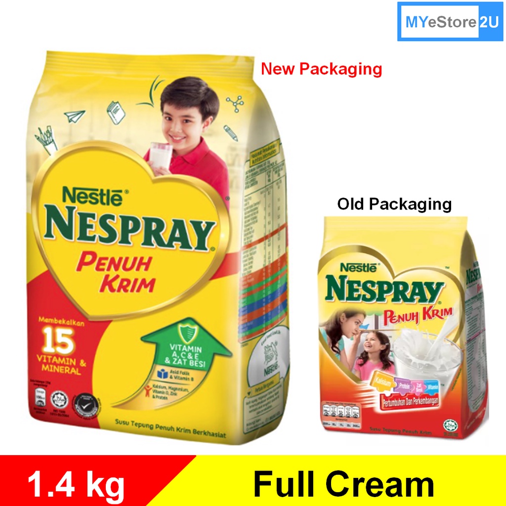 NESTLE NESPRAY Full Cream 1.4kg, 480g | Shopee Malaysia