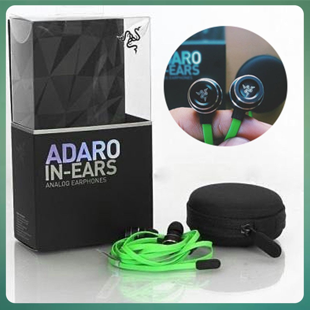 Razer ADARO In-Ears Earphone Without Microphone In Ear Gaming Headset ...