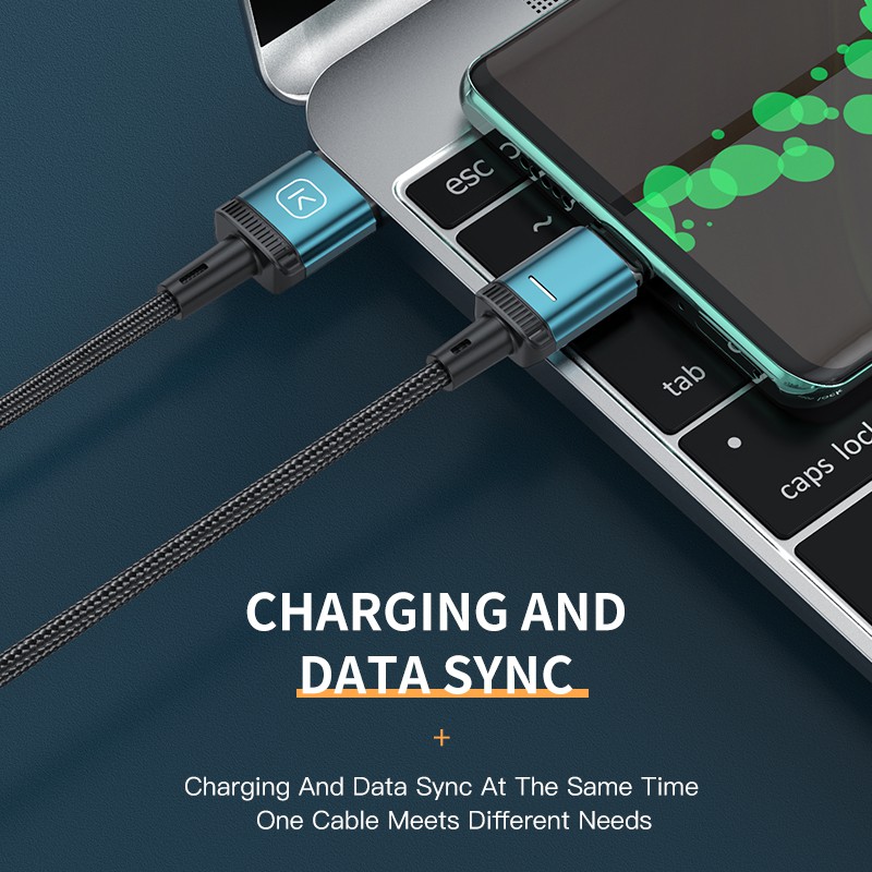 KUULAA 3 in 1 Magnetic Cable Type C USB C 3A Quick Charge Adapter ...