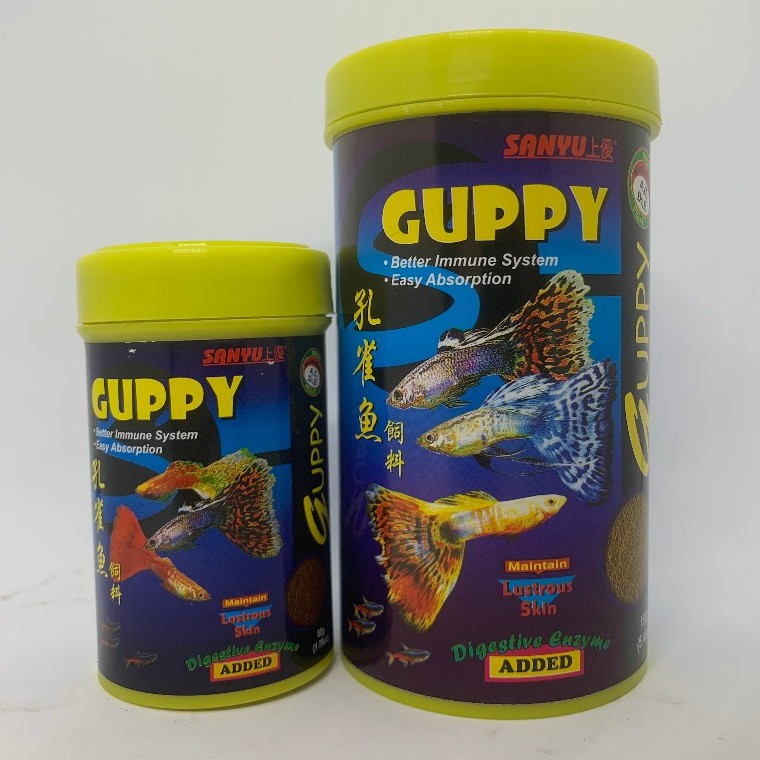 🔥READY STOCK🔥SANYU GUPPY MICRO PELLET 50g | Shopee Malaysia