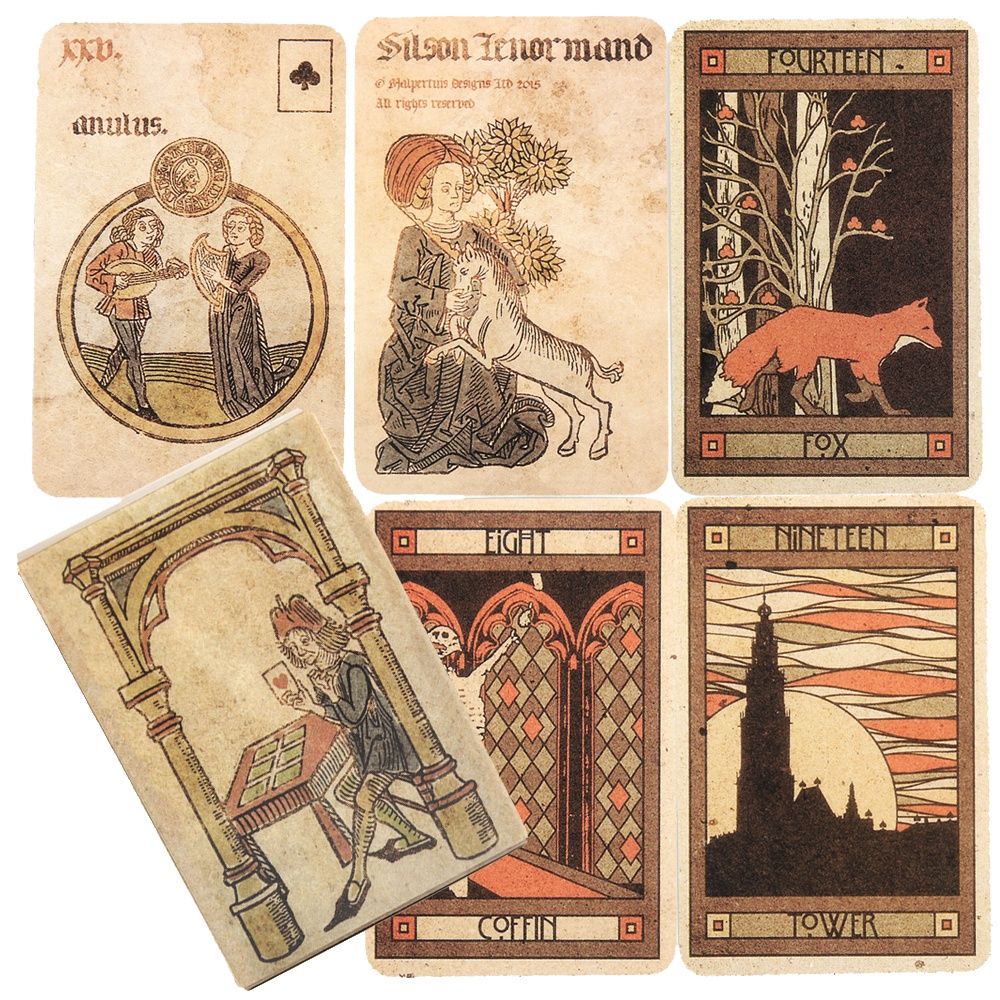 Silson Lenormand Tarot Deck High Quality Divination Board Games Party ...