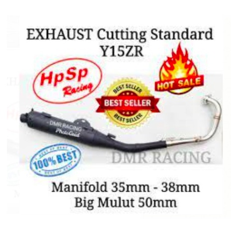 EXHAUST EKZOS HPSP RACING Y15 Y15ZR LC135 LC 135 V1 - V7 RS 150 RS150 ...
