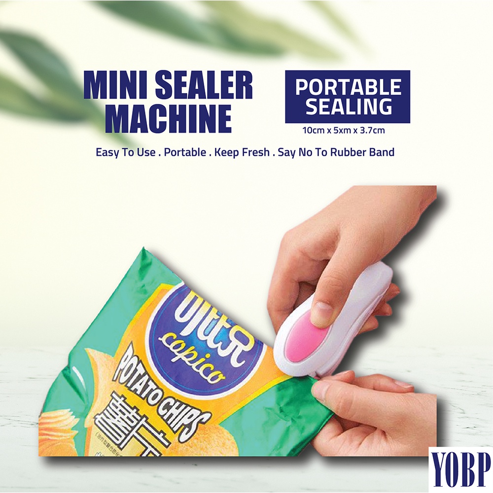 Mini Sealer Machine Portable Heat Sealing Machine Plastic Bag Sealer ...