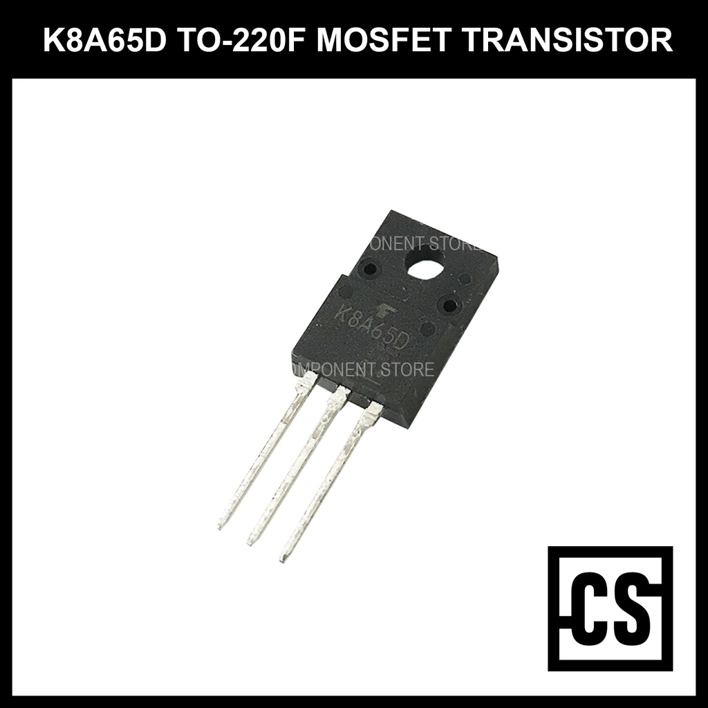 K8A65D TO-220F MOSFET Transistor 8A 650V For Welding Machine Switching ...