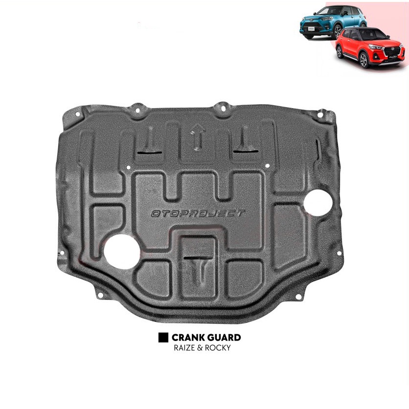 Crank Guard Daihatsu Rocky & Toyota Raize MC Lower Engine Cover ...
