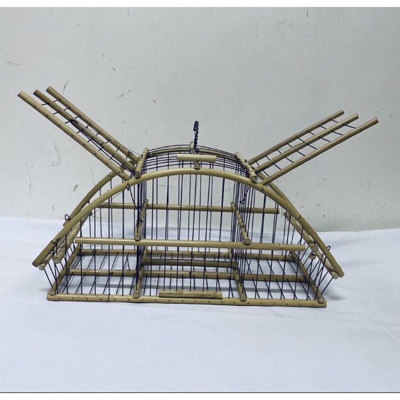 JEBAK BURUNG SANGKAR SERINDIT ROTAN PINTU 2 (2 in 1) | Shopee Malaysia