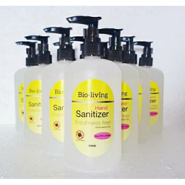Hand Sanitizers 500ml Alchol 70% Instant Liquid Pembasmi Kuman Tangan ...