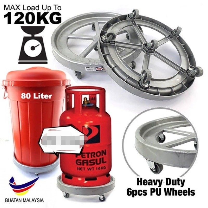 kaki roda tong gas jenama rayaco boleh letak 120kg | Shopee Malaysia