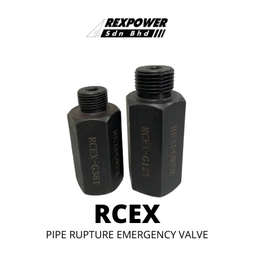 REXPOWER Pipe Rupture Emergency Valve, RCEX | Shopee Malaysia