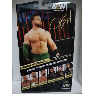 Jazwares AEW Unrivaled Series 7 Cash Wheeler FTR WWE Dash Wilder ...
