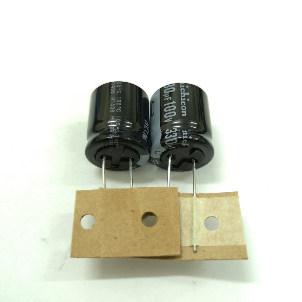 Nichicon, 330uF 100V 105°C, Radial Capacitor, 18mm x 20mm | Shopee Malaysia