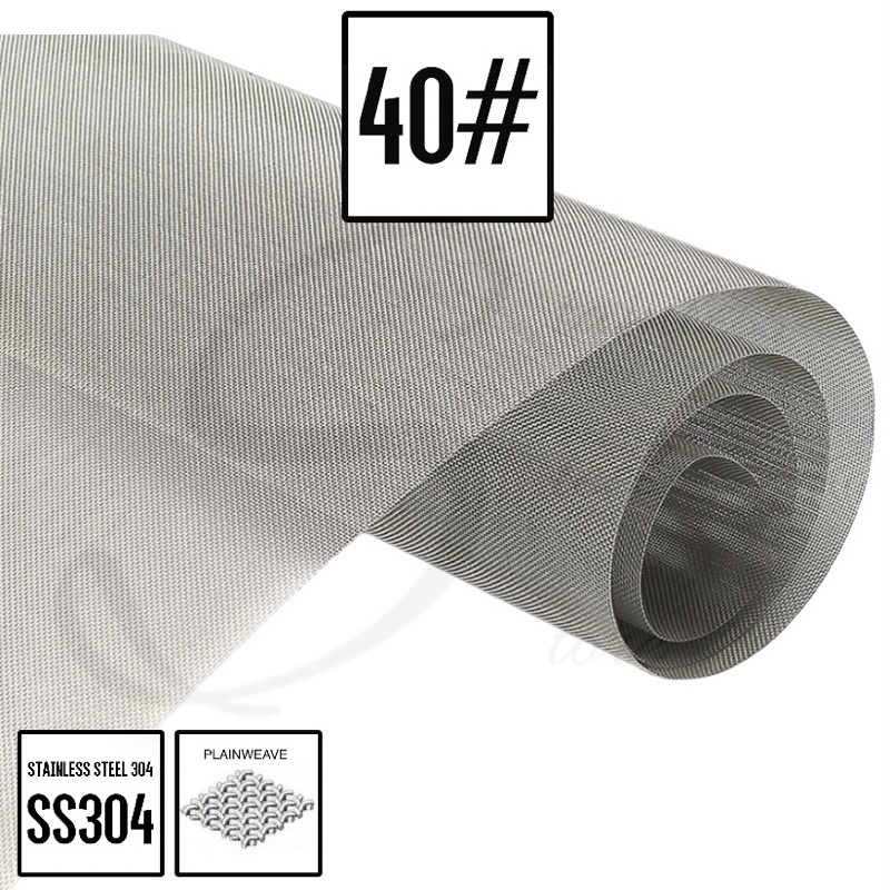40# Loose Cut SS304 Stainless Steel Wire Mesh | Shopee Malaysia