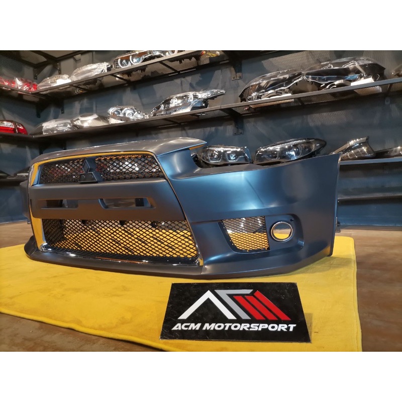 Inspira Lancer evo X front bumper V2 | Shopee Malaysia