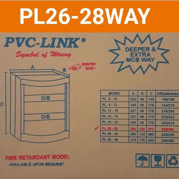 PVC LINK 26-28WAY PVC MCB BOX/ CONSUMER MCB BOX/ MCB DISTRIBUTION BOX ... PVC LINK 26-28WAY PVC MCB BOX/ CONSUMER MCB BOX/ MCB DISTRIBUTION BOX ...