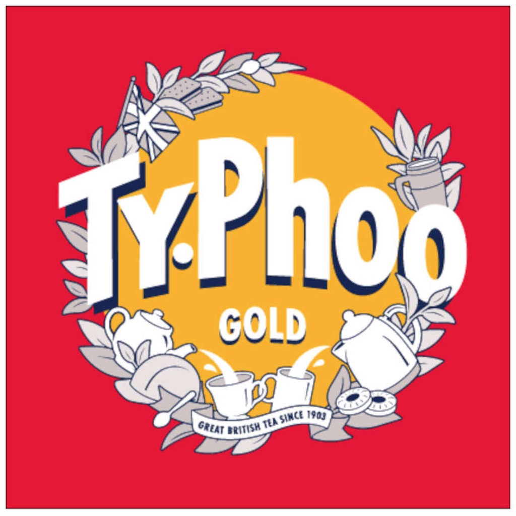 Typhoo Gold Blend 80 Round Tea Bags | Shopee Malaysia