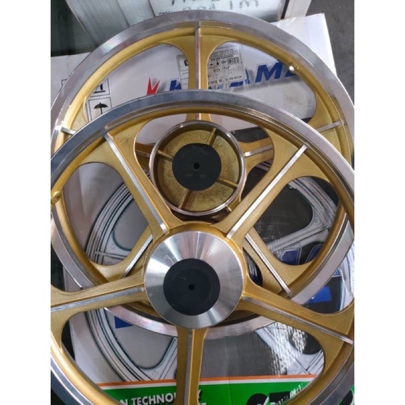 kawa GTO sport rim 5 batang kayama siap bearing siap bust gbo / gboj ...