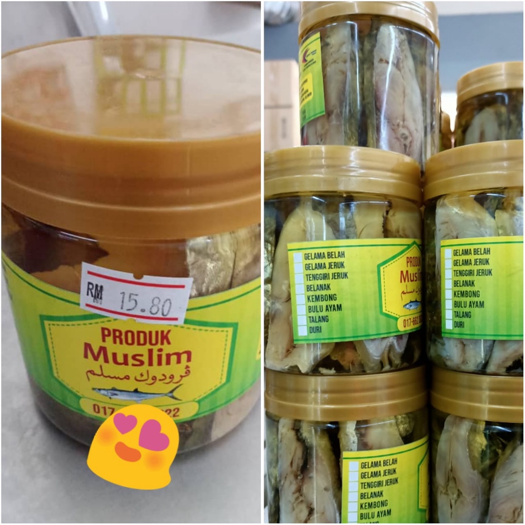 tenggiri masin jeruk, tenggiri jeruk, tenggiri masam, produk muslim ...