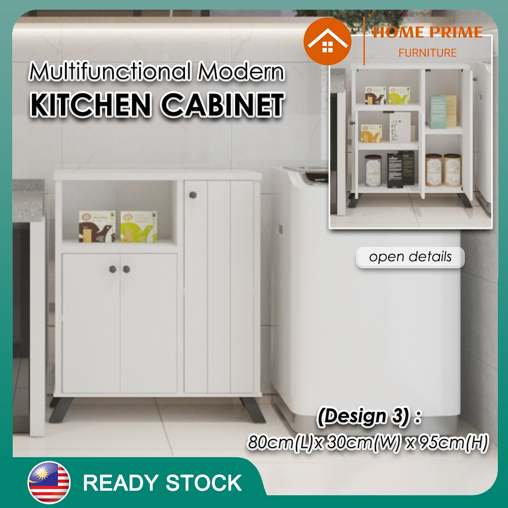 (Buatan Malaysia) Kabinet Dapur HP052 Penyimpanan Papan Sisi Ketuhar ...
