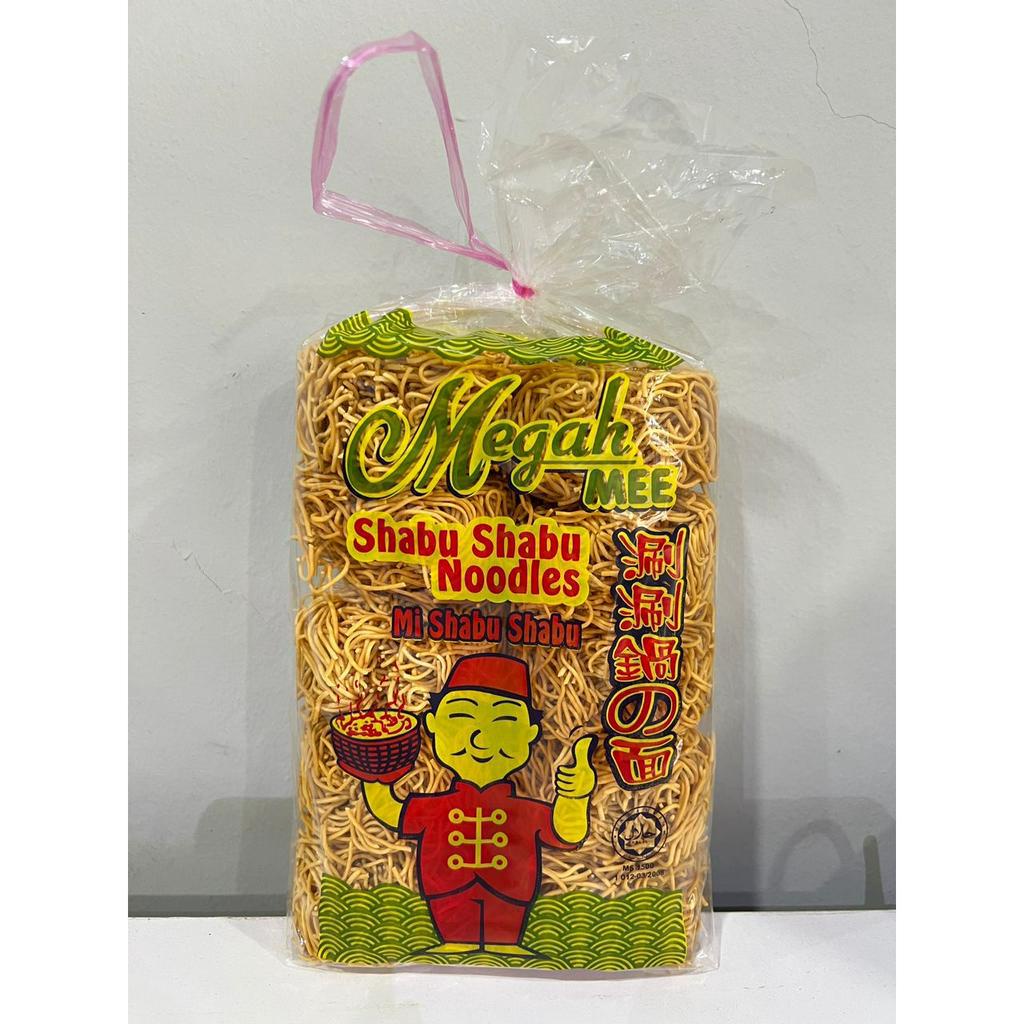 Megah Mee Shabu Shabu Noodles 400g / 涮涮鍋の面 400g | Shopee Malaysia